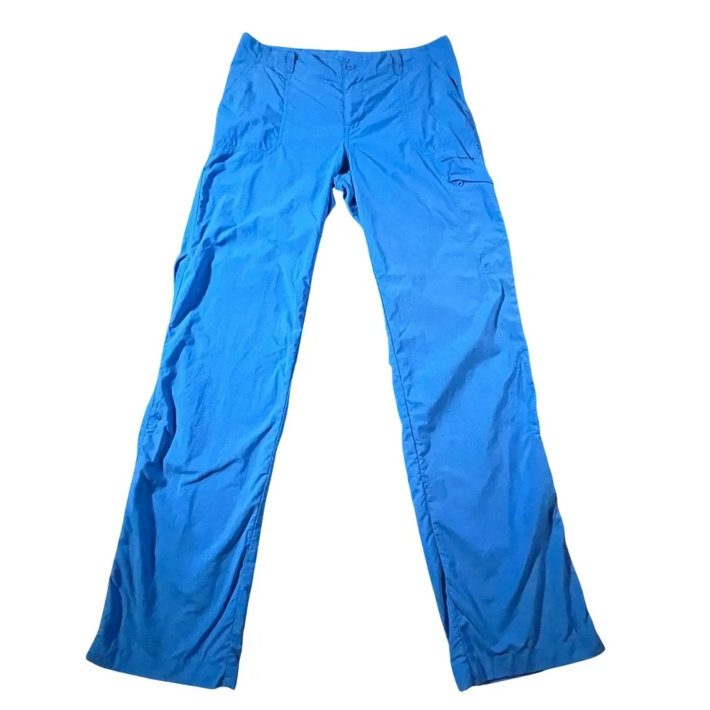 Columbia | Pants & Jumpsuits | Columbia Pfg Pants Womens 8 Blue Roll Up ...